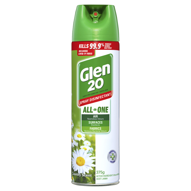 Glen 20 Country Scent All In One Disinfectant Spray 375g | Glen 20