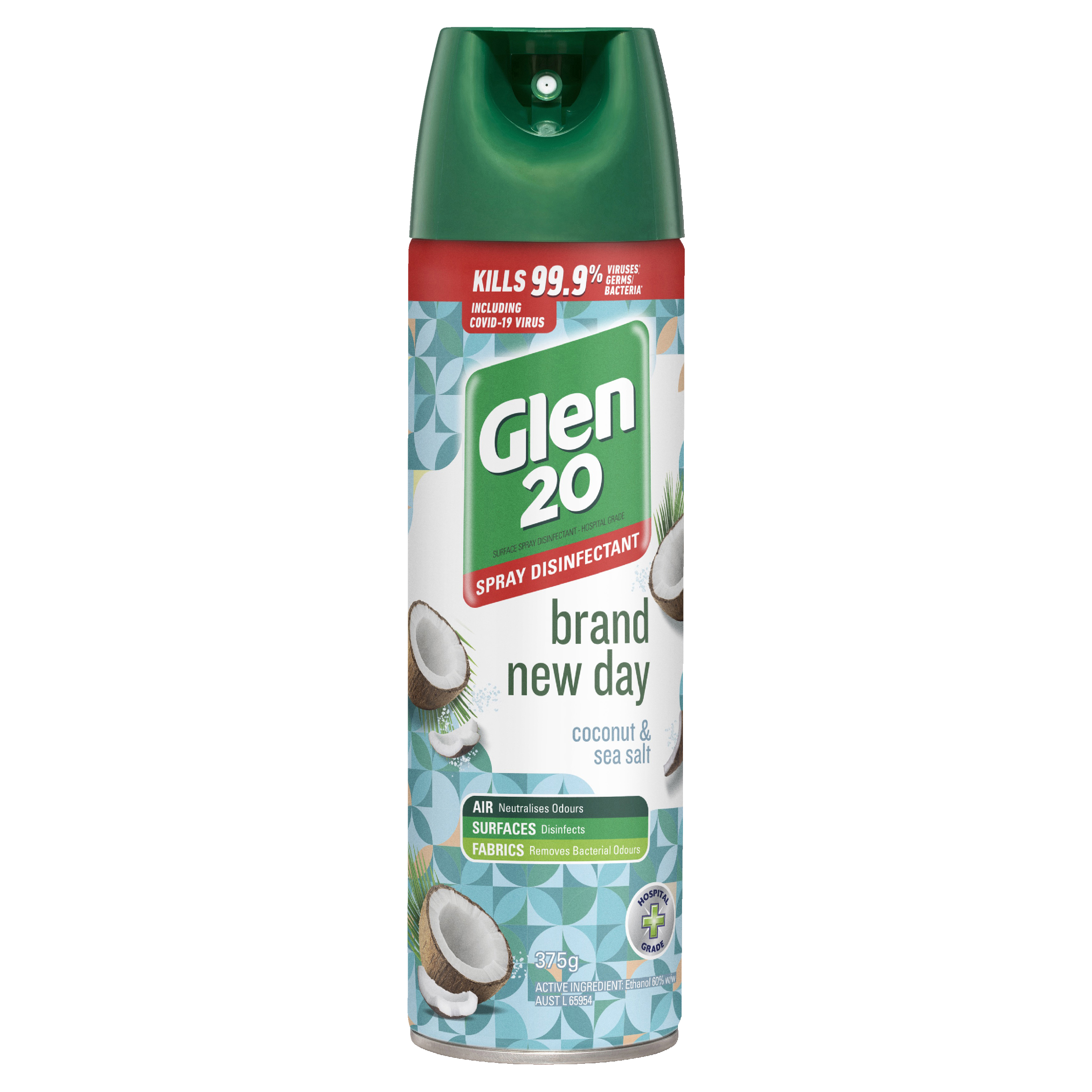 Glen 20 Brand New Day Coconut & Sea Salt Disinfectant Spray | Glen 20