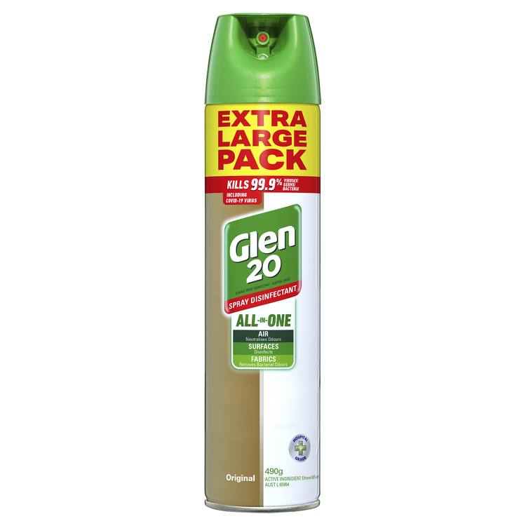 Glen 20 All In One Disinfectant Spray Citrus Breeze 490g | Glen 20