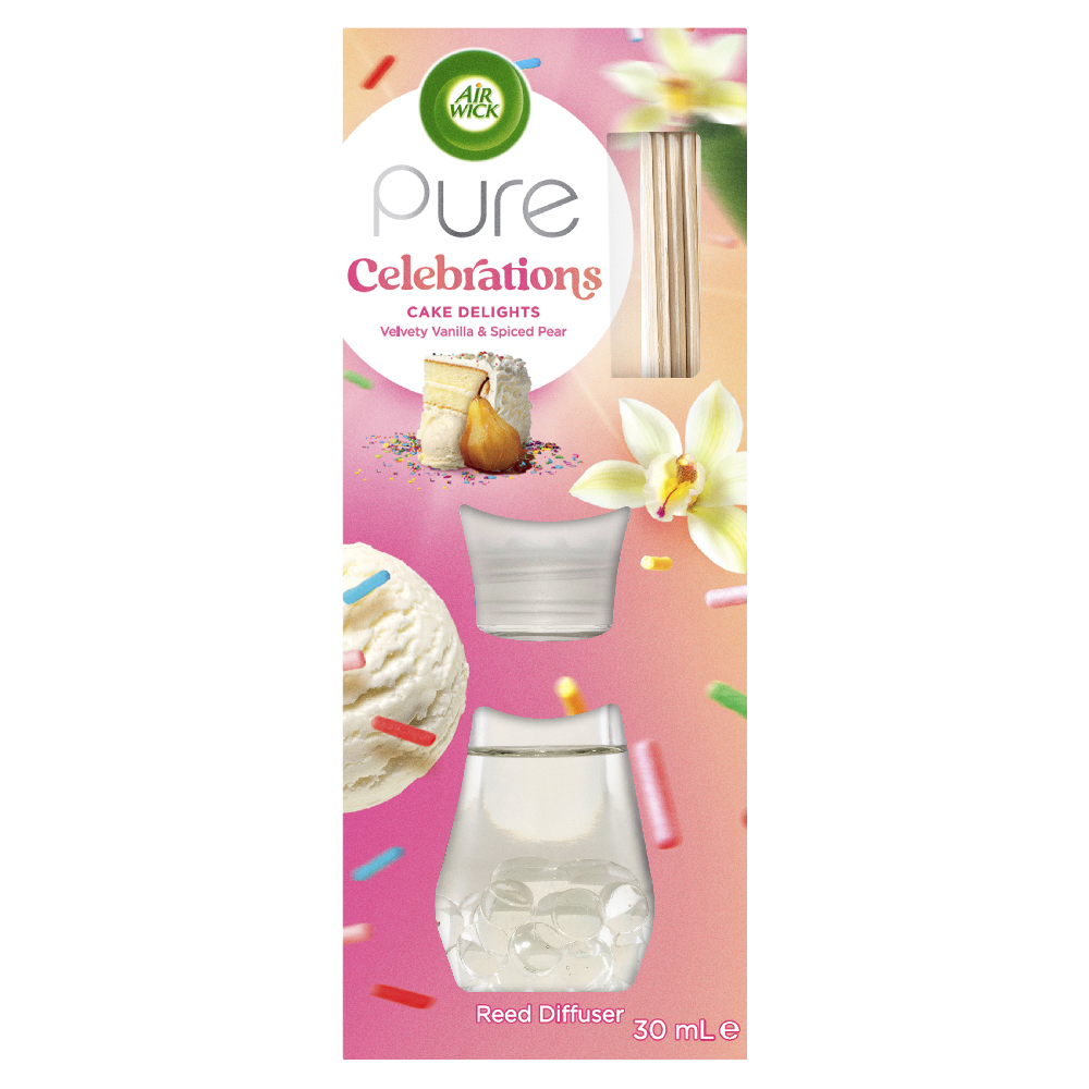 Pure Celebrations Reed Diffuser Cake Delights | Air Wick AU