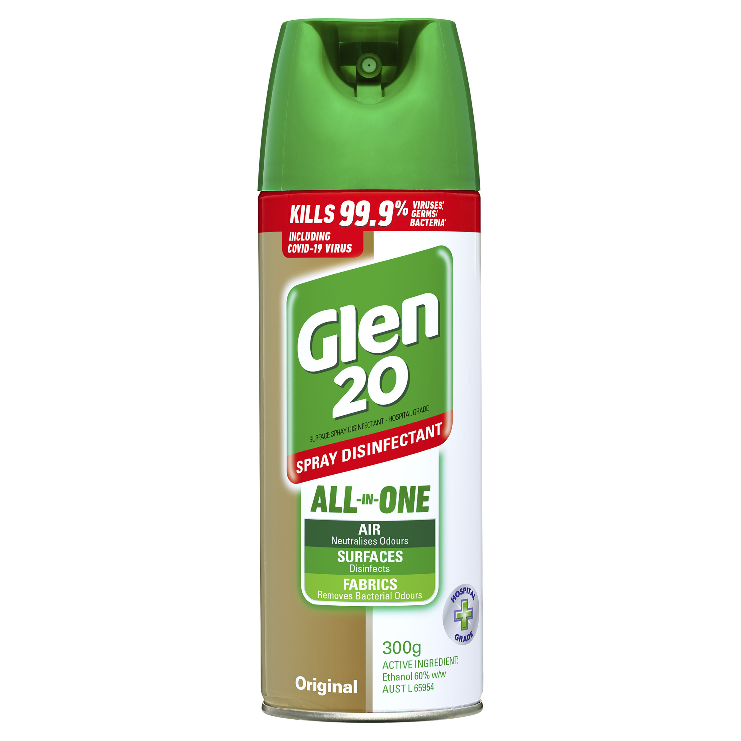 All-In-One Disinfectant Spray Original 300g | Glen 20