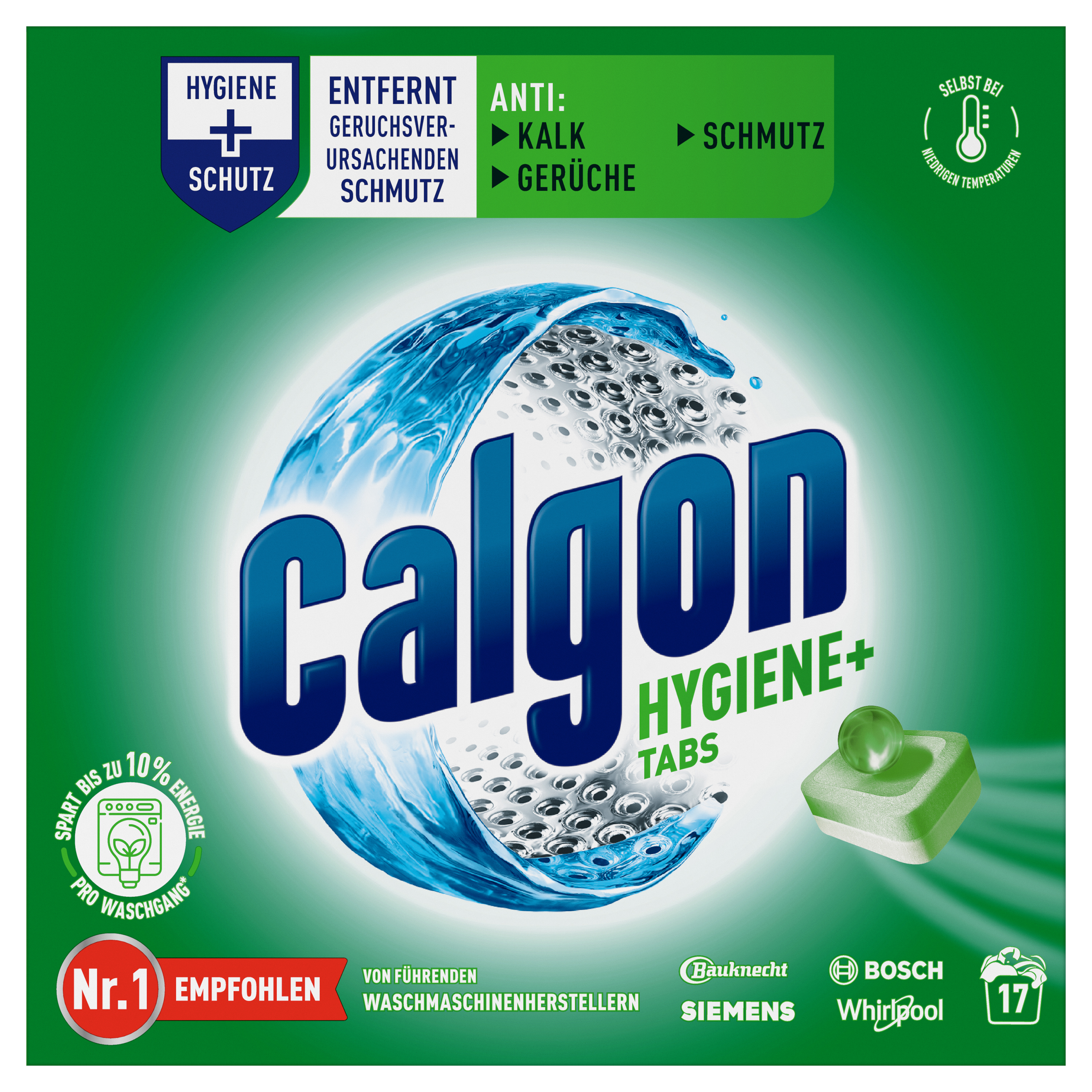 Calgon Hygiene+ Tabs 17er kaufen? | Calgon DE