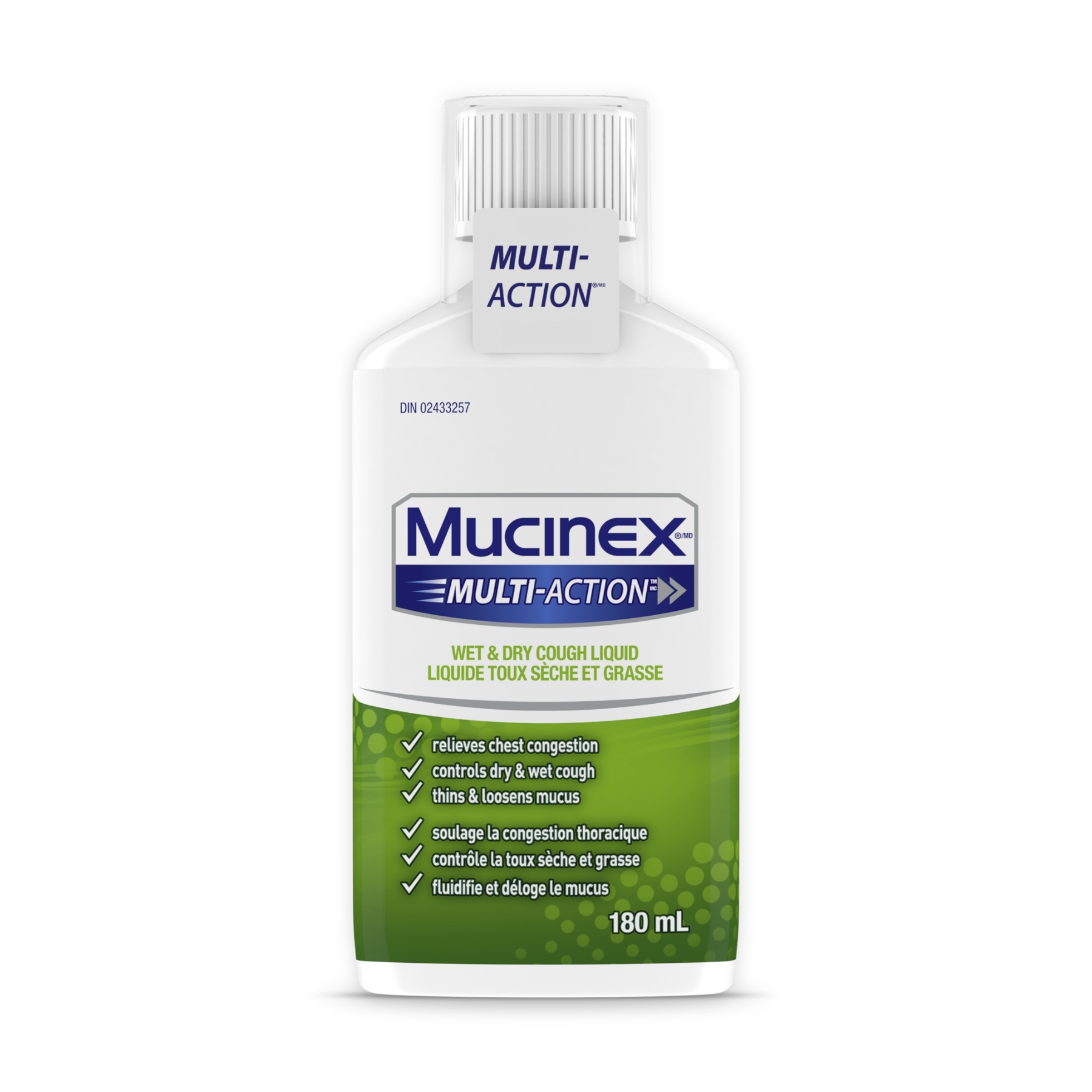 Mucinex Multi-Action Wet & Dry Cough Liquid | Mucinex Canada