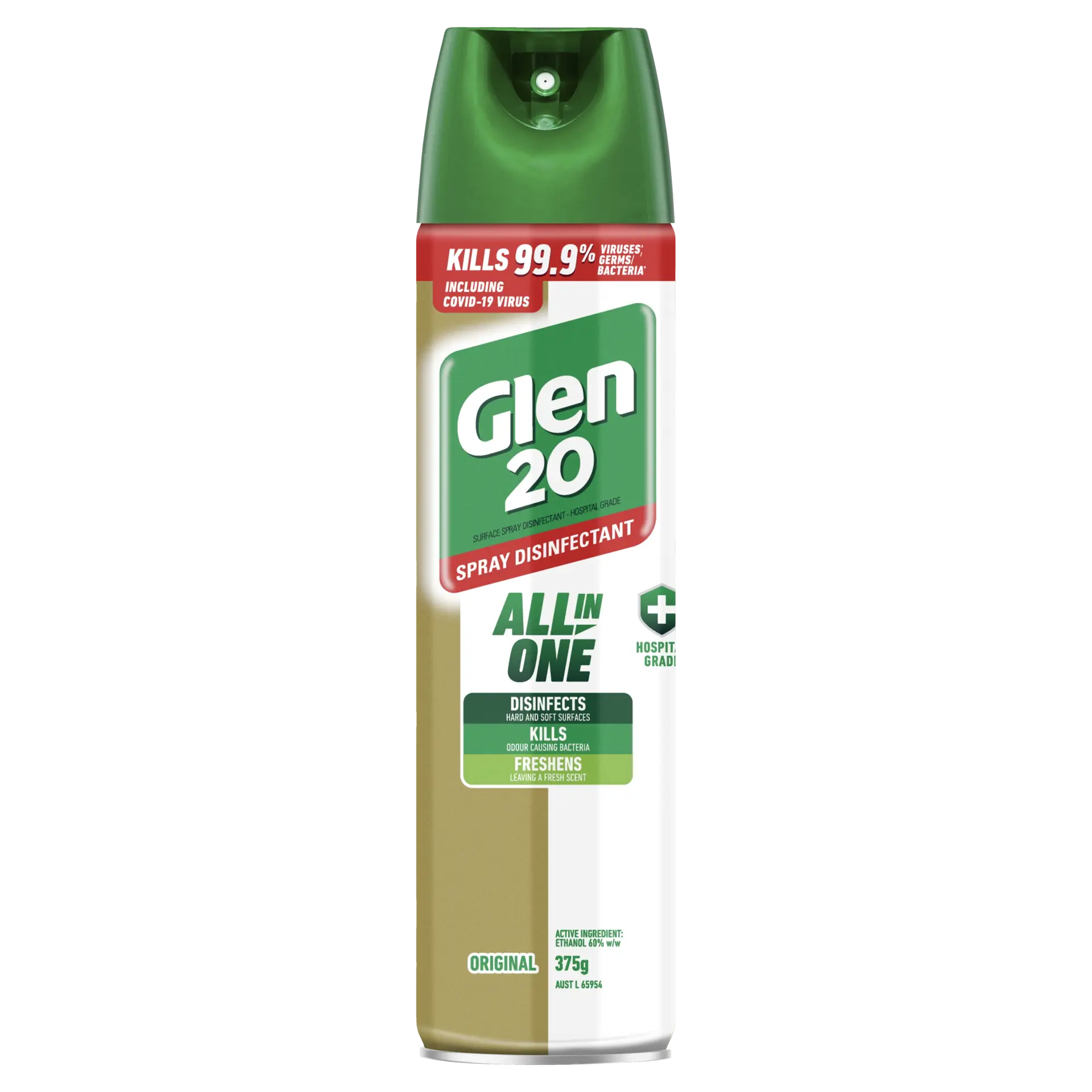 All-In-One Disinfectant Spray Original 375g | Glen 20