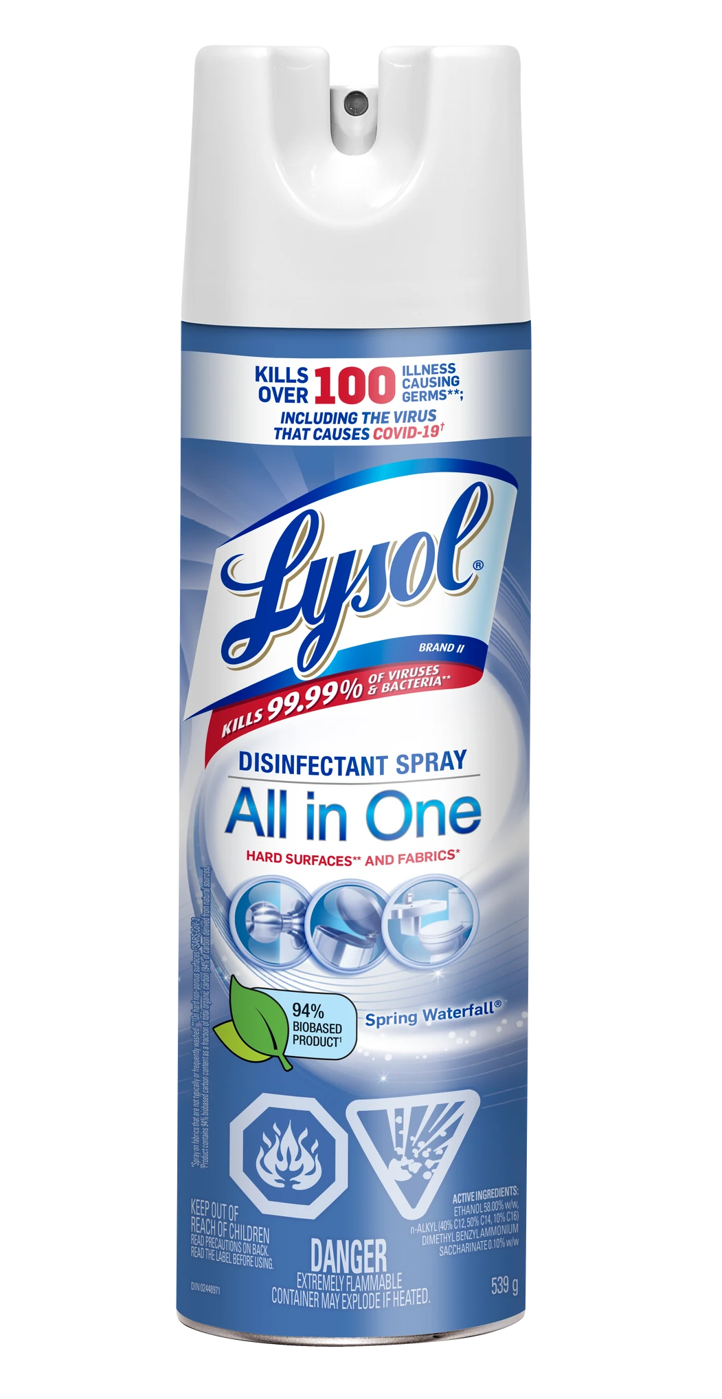 Lysol Disinfectant Spray - Spring Waterfall | Lysol CA
