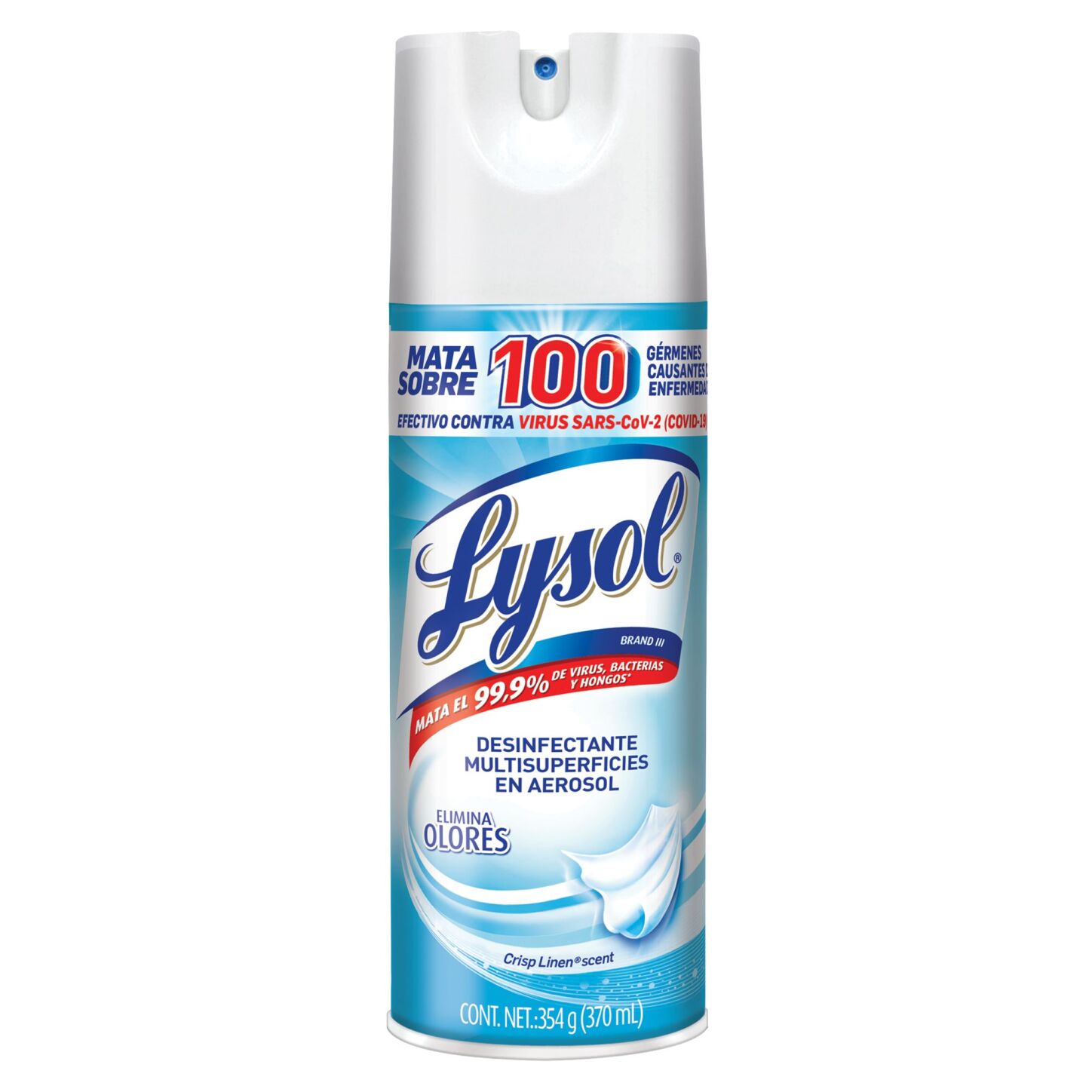 Lysol® Aerosol Desinfectante Crisp Linen 354 gr | Lysol® Chile