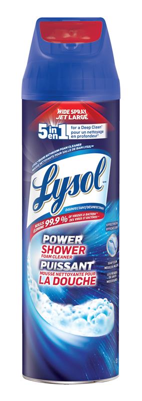LYSOL BATHROOM CLEANERS AEROSOL - Power Shower Foam 538 g | Lysol CA