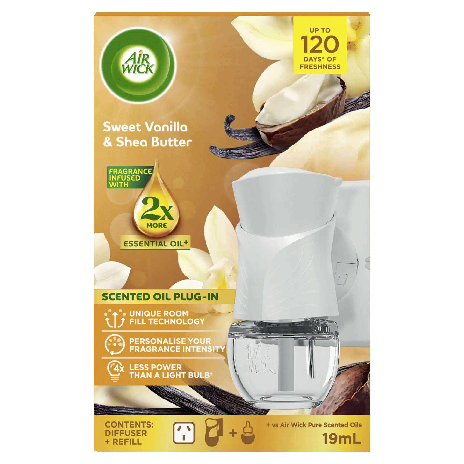 Plug-In Diffuser Sweet Vanilla & Shea Butter | Air Wick AU
