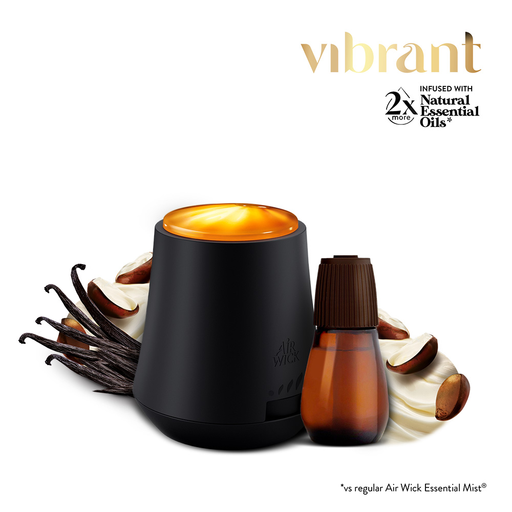 Air Wick Essential Mist, Vibrant, Sweet Vanilla & Shea Butter | AirWick US