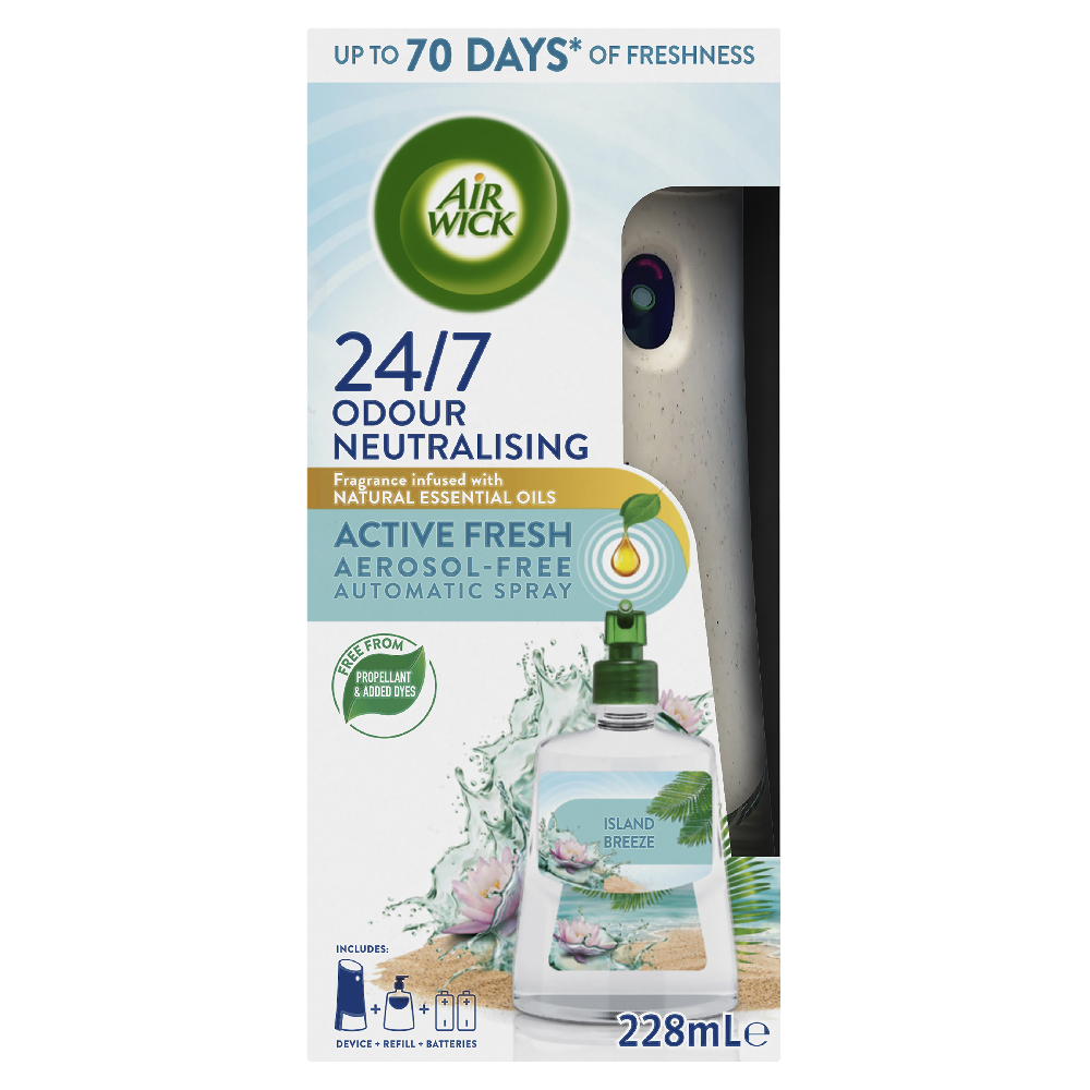 Air Wick Automatic Air Freshener & Refill Island Breeze | Air Wick AU