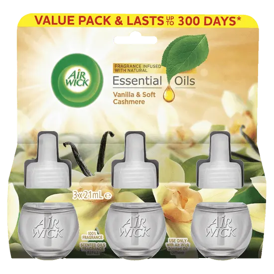 Diffuser Triple Refill Vanilla & Soft Cashmere | Air Wick AU