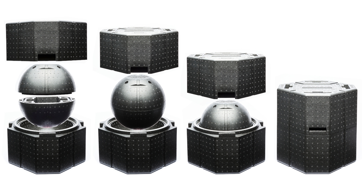 Biotech Firm Invents Always-Upright Shipping Container