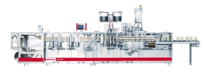 Horizontal pouch machine