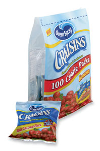 How Ocean Spray Added Portion Control Packages to its Craisins® Li