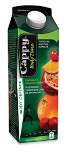 Slim carton helps juice relaunch in Europe