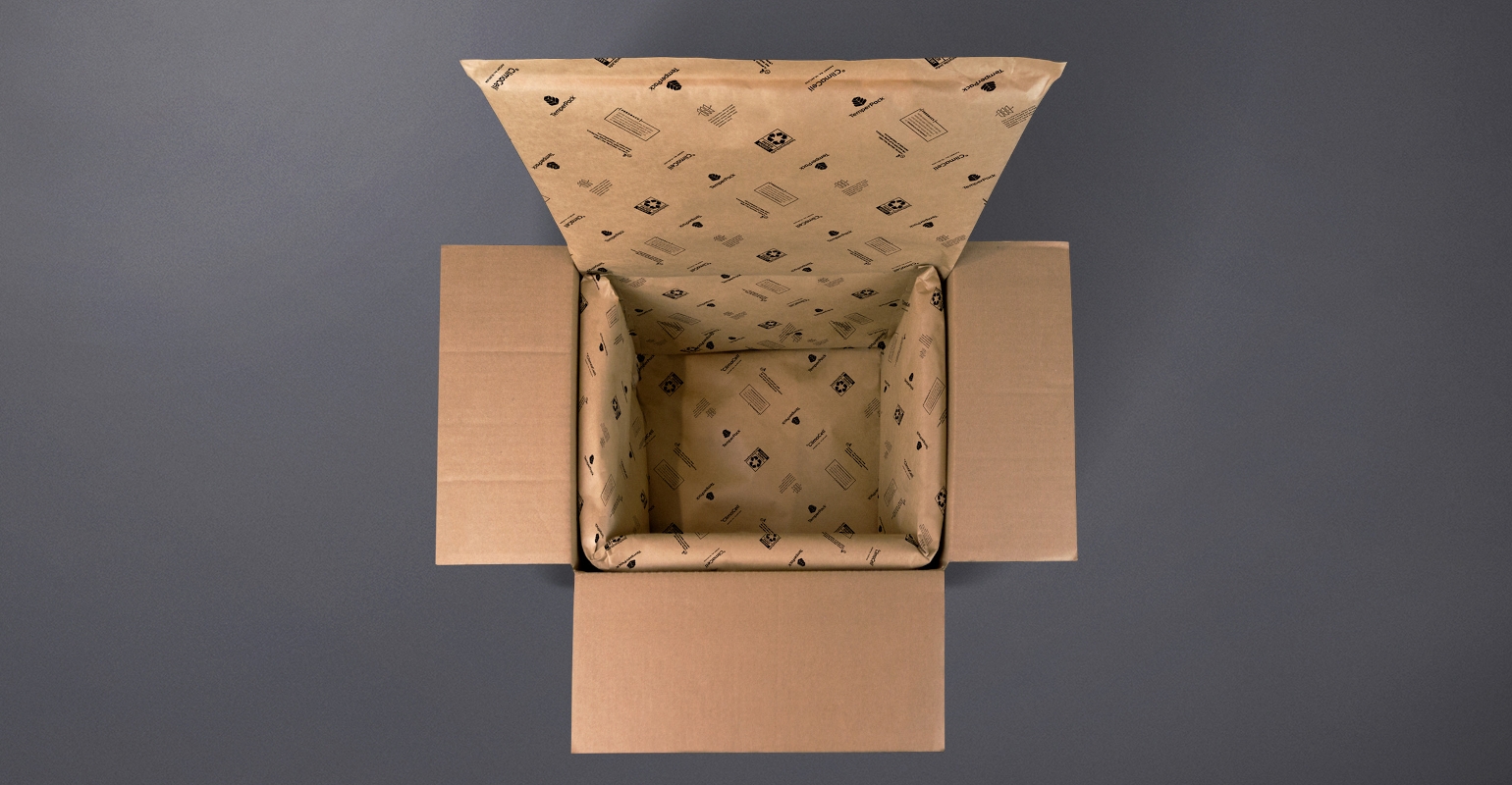 Bio-Lab Boosts Sustainability with Curbside-Recyclable Shipper