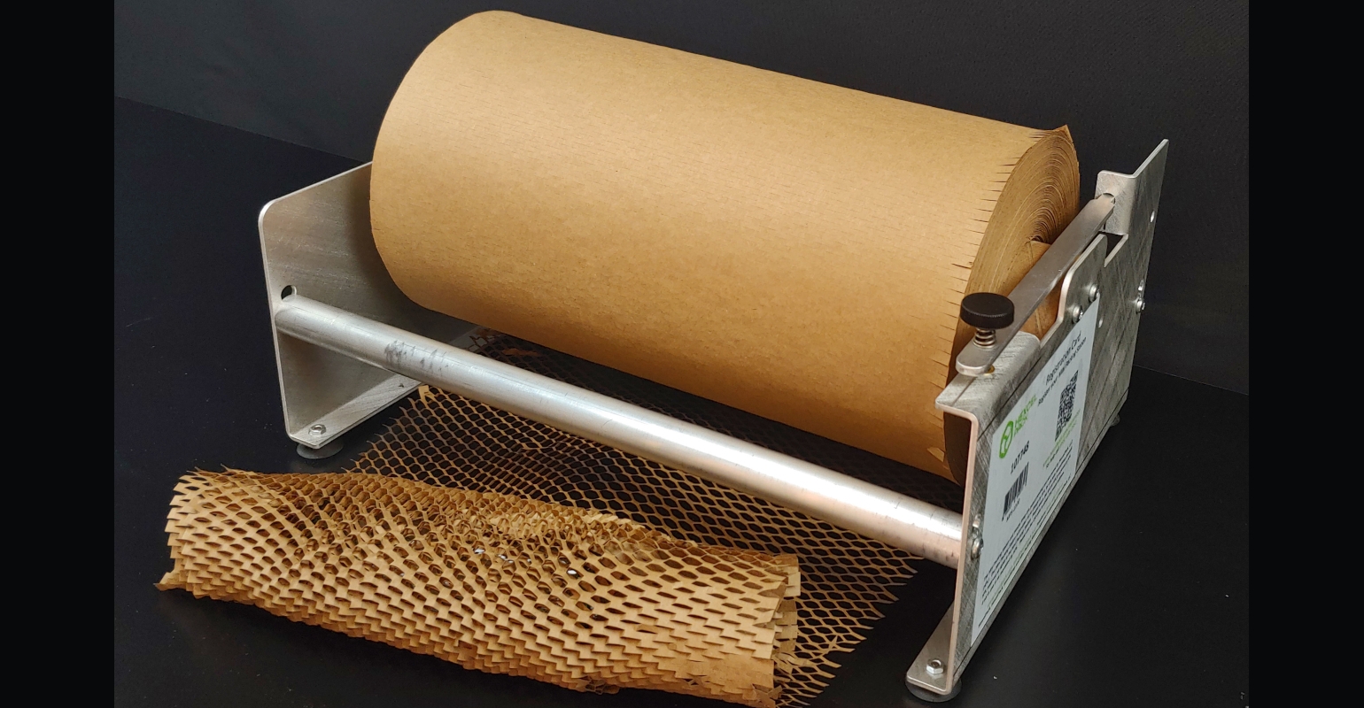 Slit-Paper Material Aims to Replace Plastic Cushioning