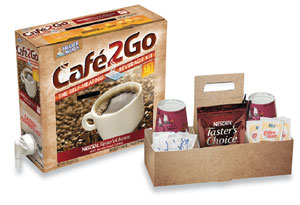 Hot coffee in a hurry