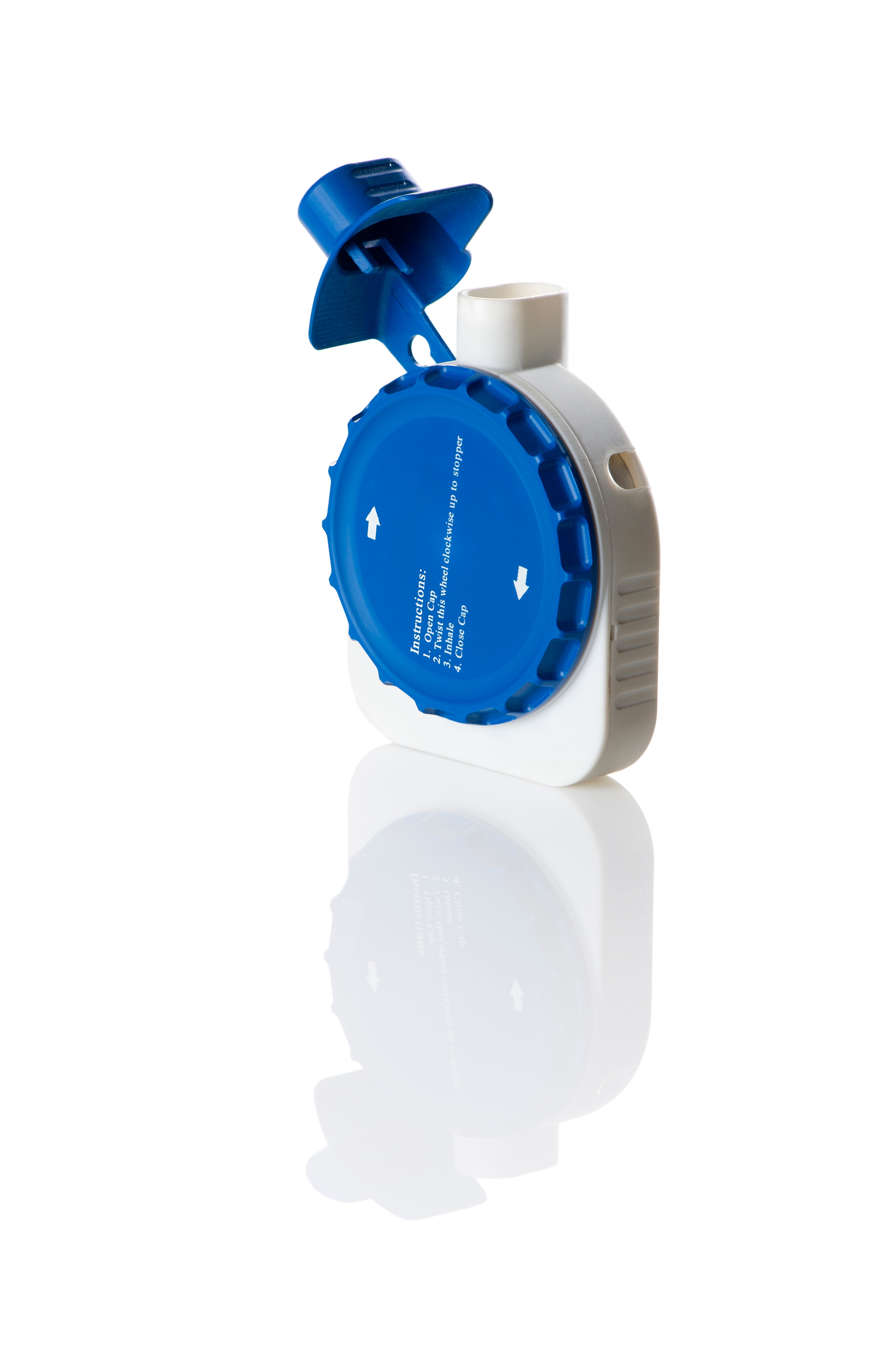 Inhaler with a twist