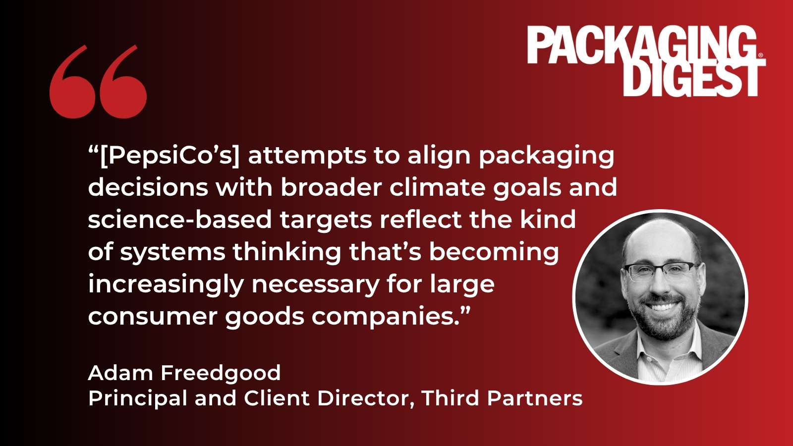 Behind PepsiCo’s Sustainability Transformation