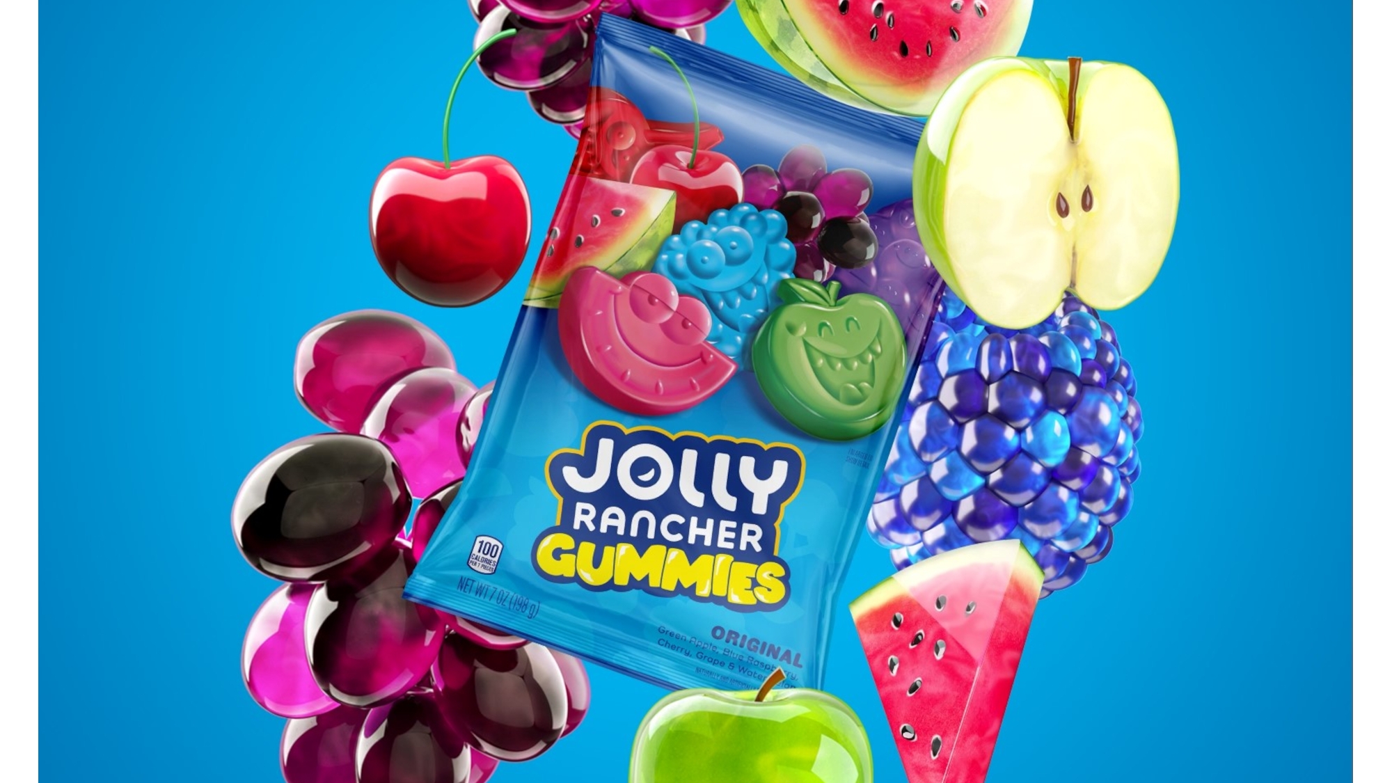 Jolly Rancher Sticks 80s Packaging Jolly Rancher's New Look Bursts
