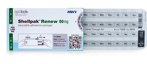 Mylan is using new shellpak design