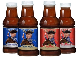 Rush Limbaugh dresses his new iced tea brand in a patriotic theme