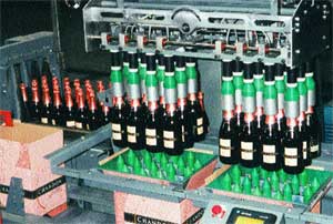 Case packer sparkles at Domaine Chandon.