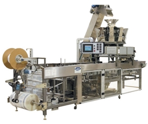 Horizontal bagging machines