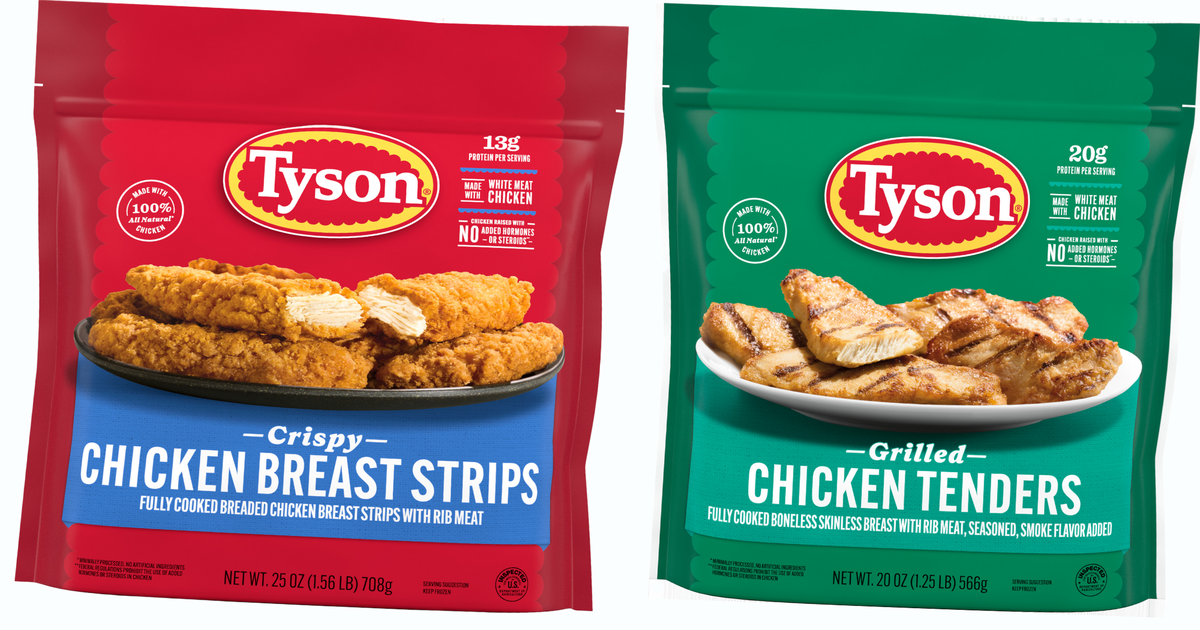 Packaging Redesign Modernizes the Tyson Brand