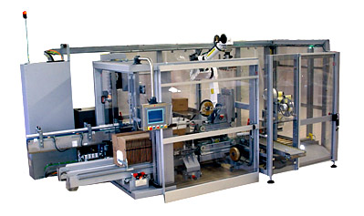 Top-loading palletizing unit