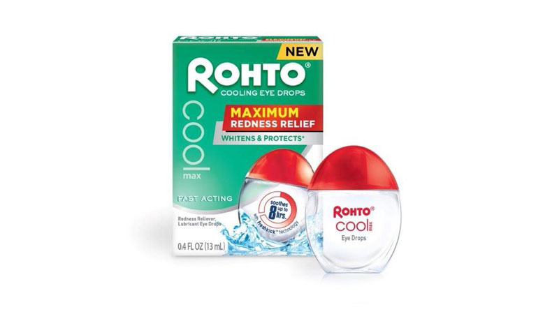 ‘Cool’ drops come in an eye-catching, clear bottle