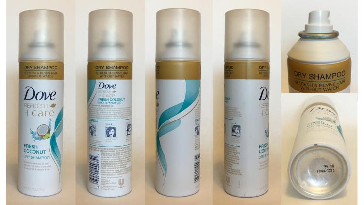 Dove’s ‘soft’ dry shampoo package bests Pantene’s shiny design