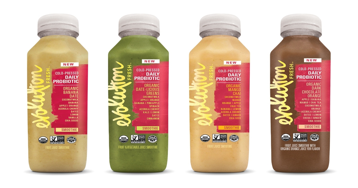 Packaging evolves for Evolution Fresh functional beverages