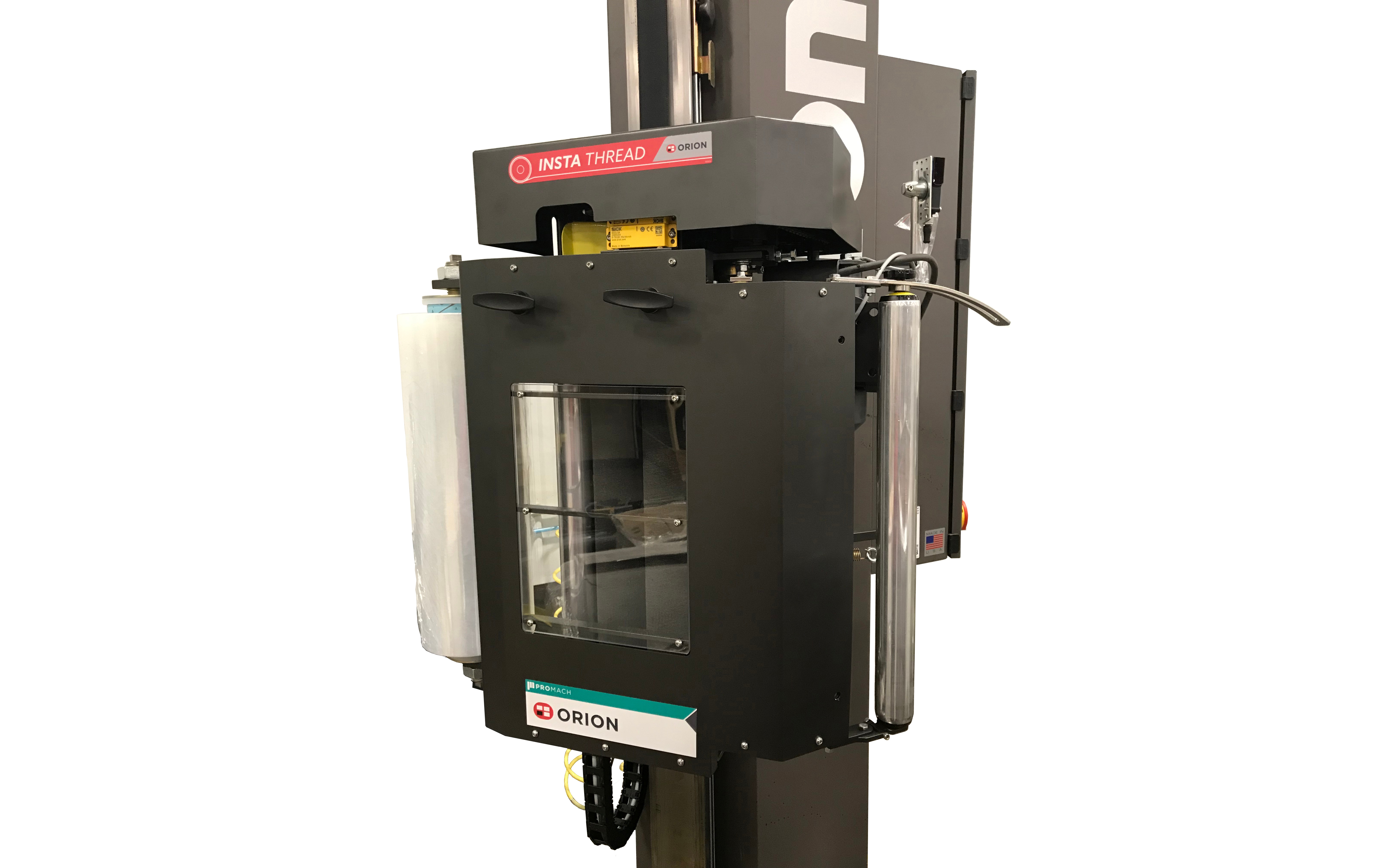 New stretch-wrapper carriage saves film