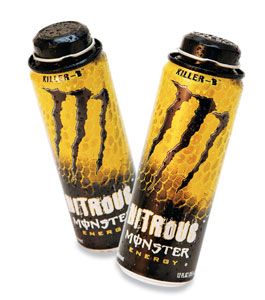 Monster energizes drink line with 'Nitrous' in cans