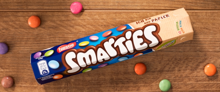 Nestle Smarties Packaging