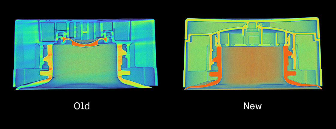 Curved corrugated creates captivating containers