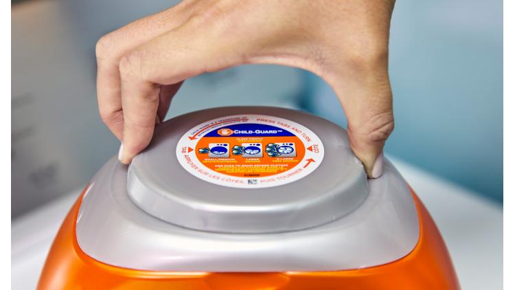 P&G develops child-resistant closure for tubs of laundry pods