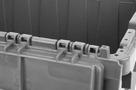 Attached-lid container