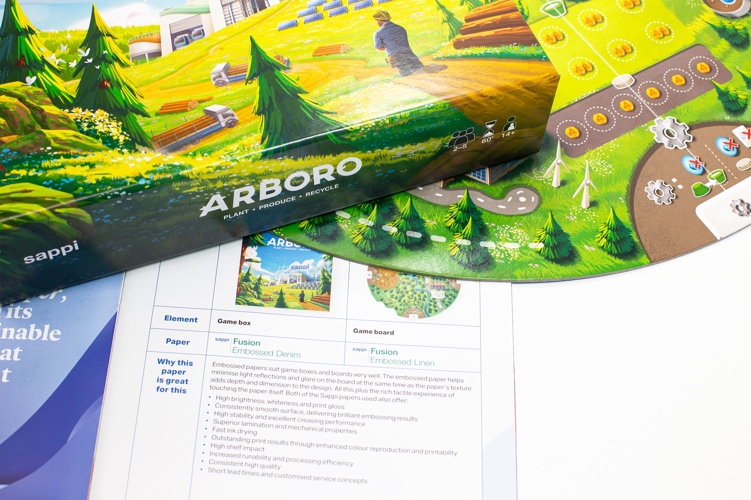 Sappi Launches Educational Board Game Made Entirely from Sustainable Paper