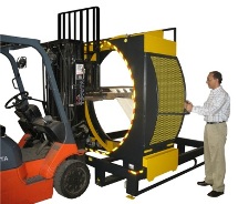 Orbital stretch wrapper