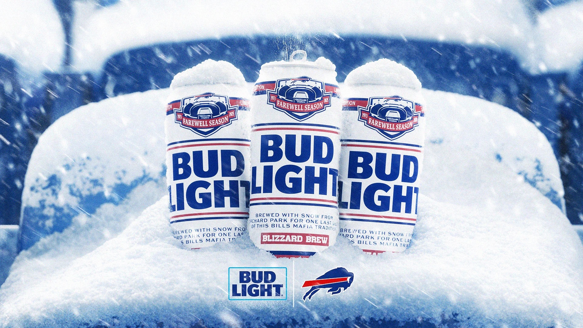 Bud Light Blizzard Brew Packaging is Snow Good