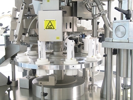 Tube machines run pharmaceutical products in foil and plastic tubes