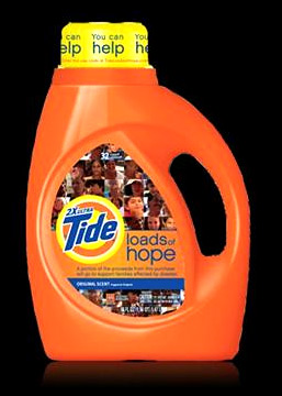 Tide redesigns packaging for cause