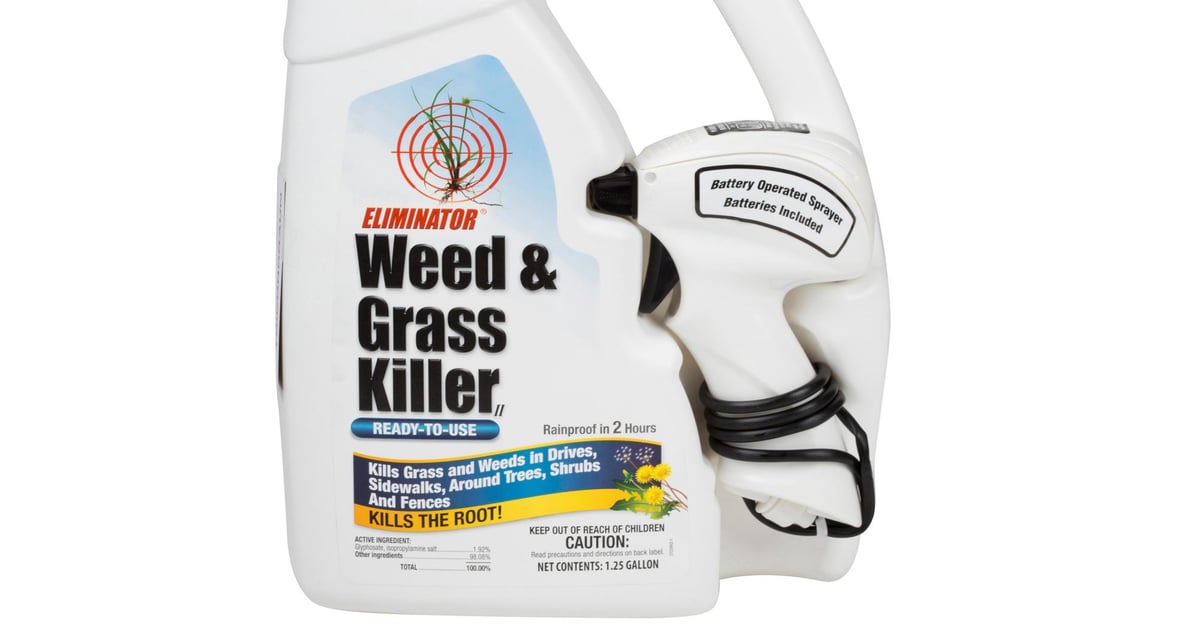 Weed killer 'eliminates' packaging space