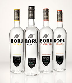 Boru vodka gets new cutting-edge packaging