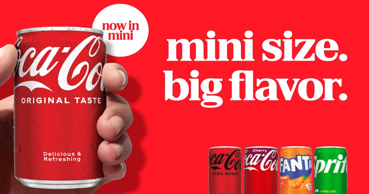 Coca-Cola Expands Mini Cans to Convenience Stores