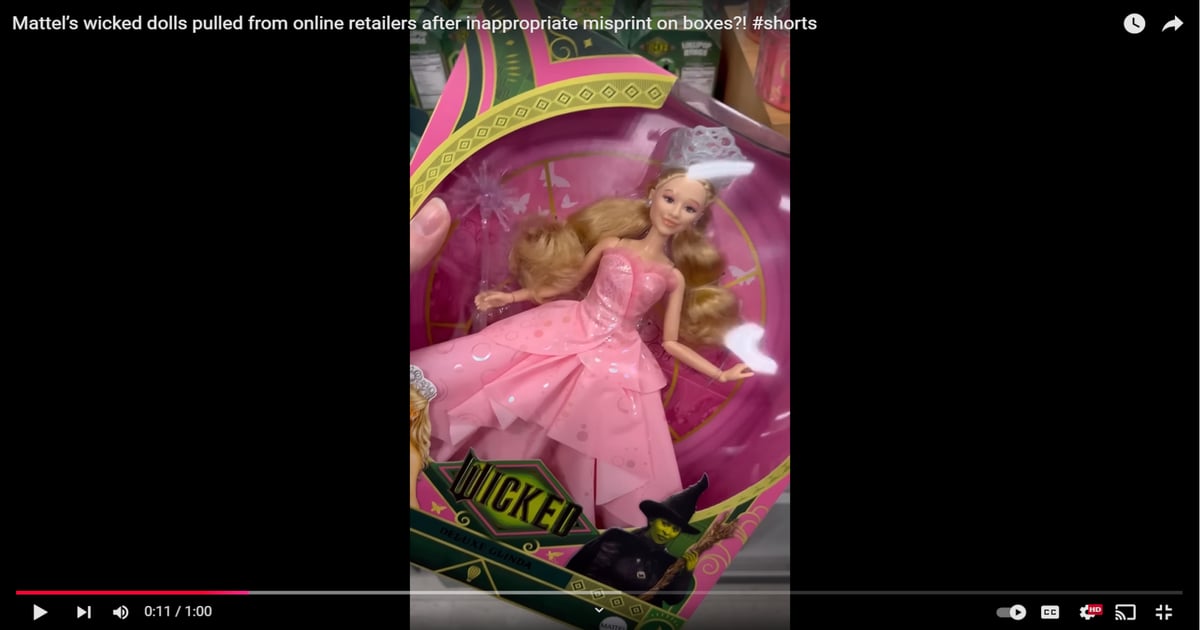 Mattel’s Packaging Error has Parents in an Uproar
