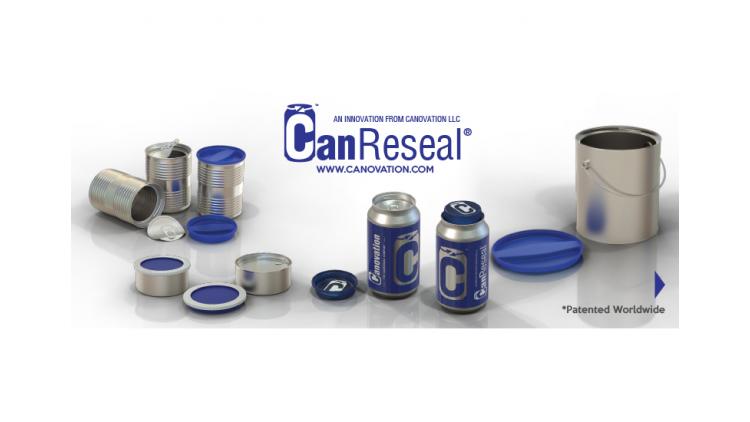 Innovation adds resealability to food and beverage cans